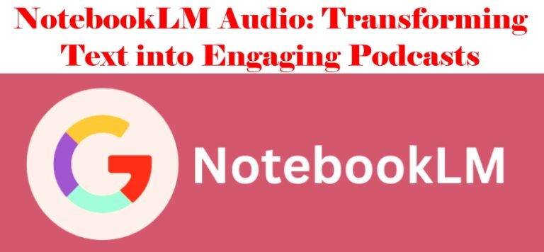 NotebookLM Audio: Transforming Text into Engaging Podcasts - AI Tools
